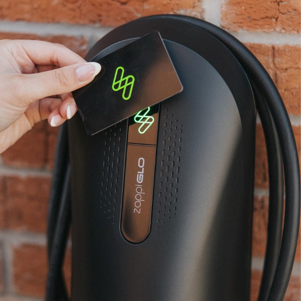 myenergi Zappi GLO EV Charger 7kW Tethered Black | SolarWholesaler ...